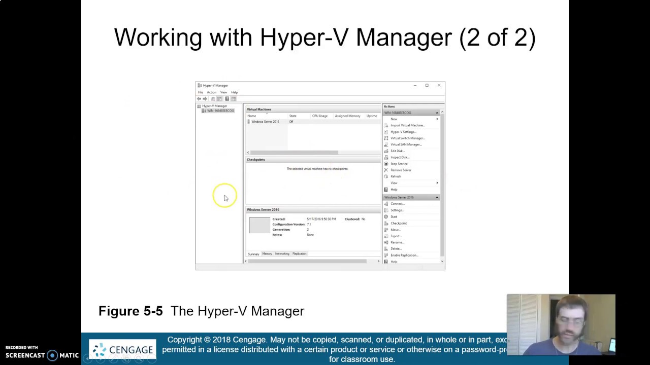 Virtualization Chapter 5: Working with Hyper-V Manager - YouTube