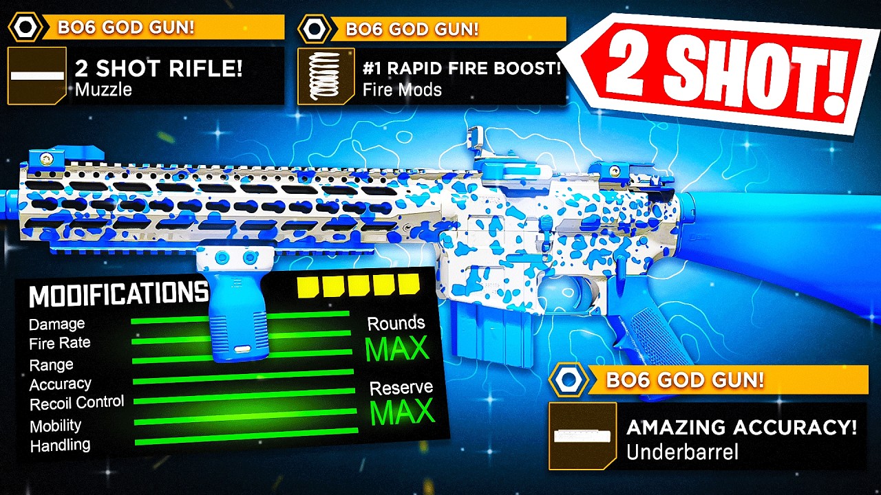 2 SHOT RIFLE 🎯 #1 BEST "GOD DM 10" LOADOUT in BLACK OPS 6! (BO6 Best ...