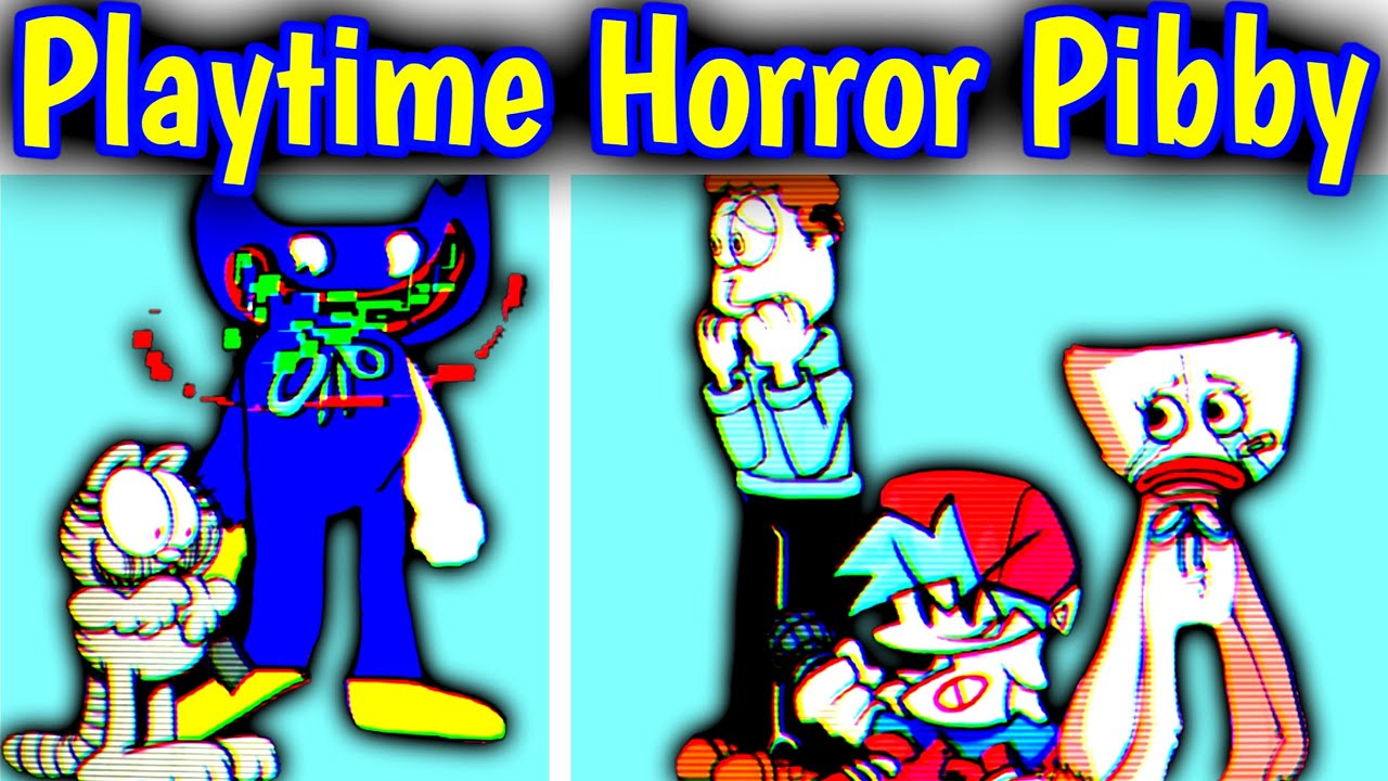 New Pibby Mod. FNF 🆚 Playtime Horror Pibby. Pibby Nermal & Pibby Huggy ...
