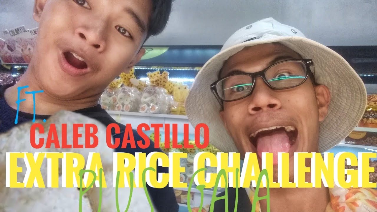 EXTRA RICE CHALLENGE + GALA w/ CALEB CASTILLO - YouTube