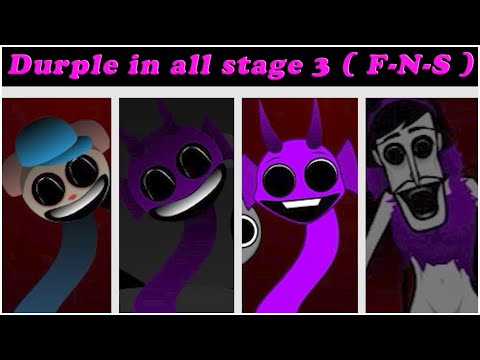 Sprunki - Incredibox Purple (Durple) in All Phase 3 SPRUNKI But ( Fast ...