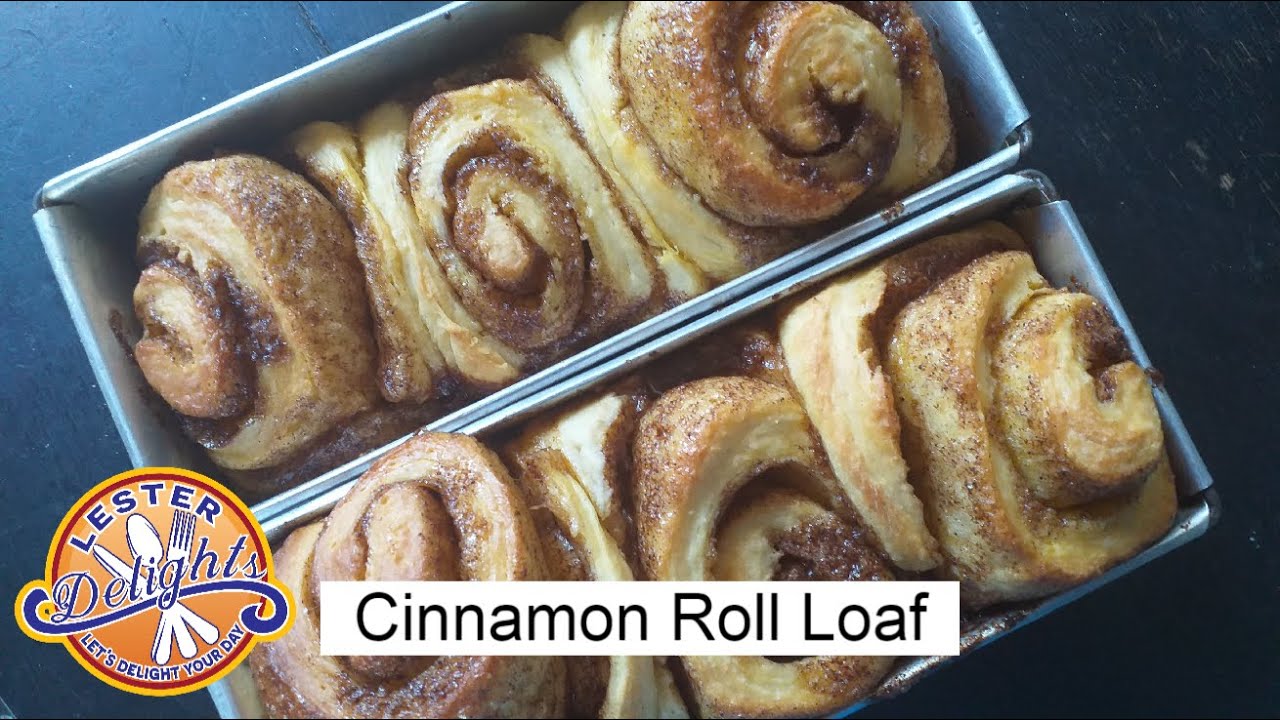 Cinnamon Roll Loaf Bread | Lester Delights - YouTube