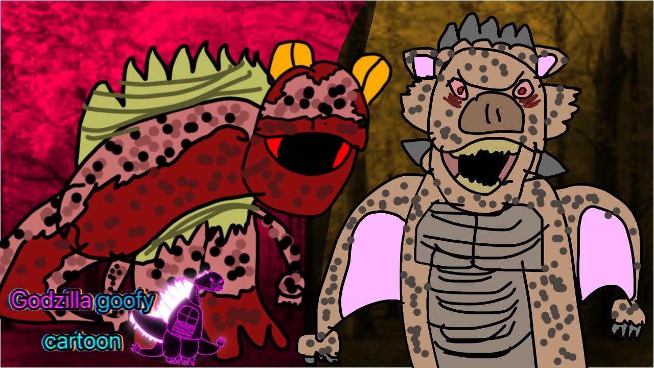 Godzilla goofy cartoon the frog episode 12 - YouTube