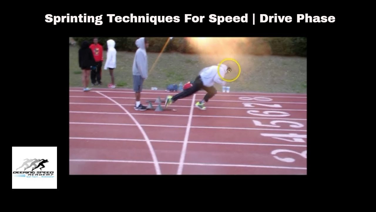 Sprinting Techniques For Speed | The Drive Phase - YouTube