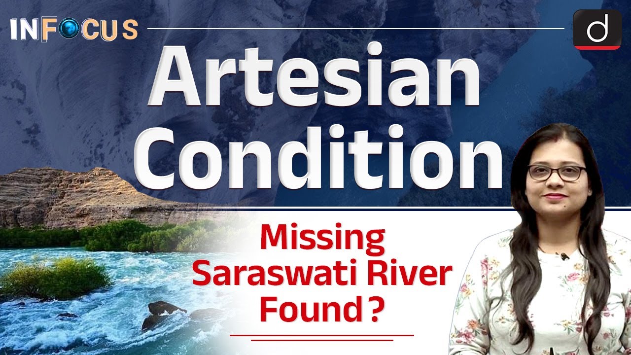 What is ‘Artesian Condition’| Saraswati River | InFocus | UPSC ...