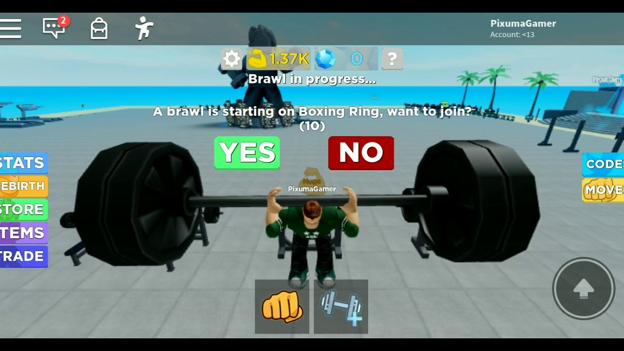 Roblox - Muscle Legends! #2 - YouTube