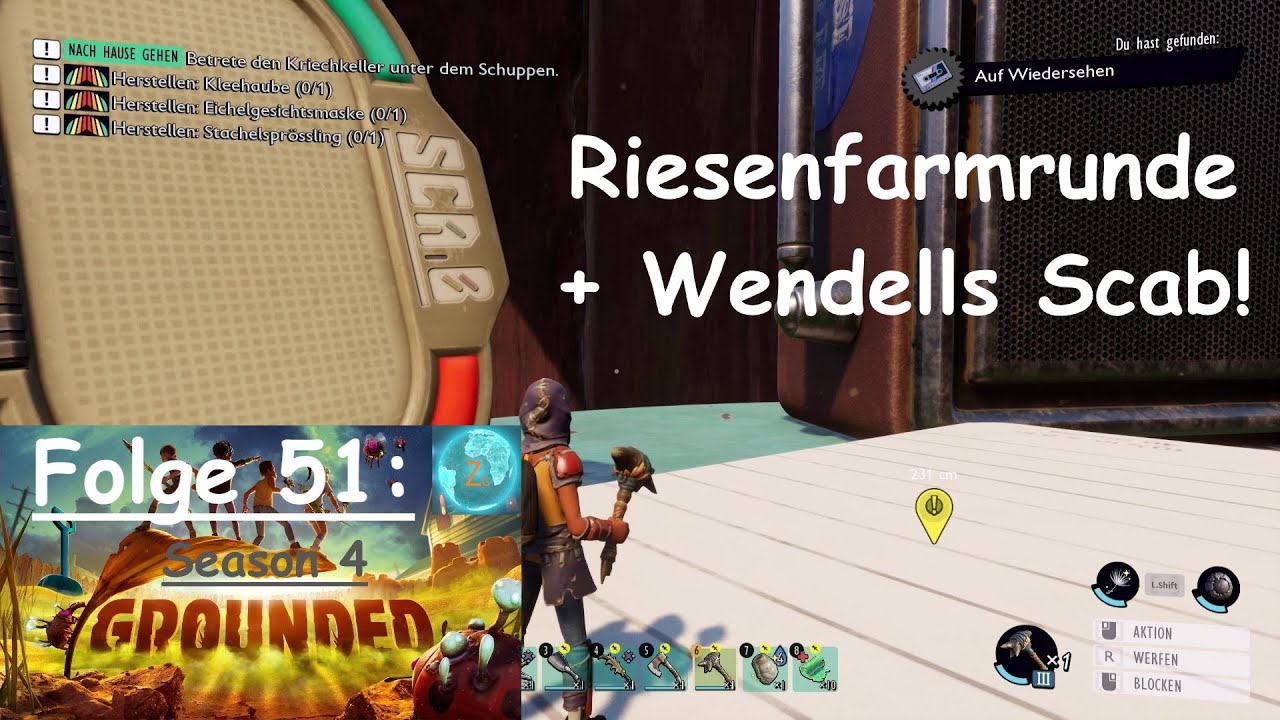 Grounded Season 4 / Folge 51 / Riesenfarmrunde + Wendells Scab ...
