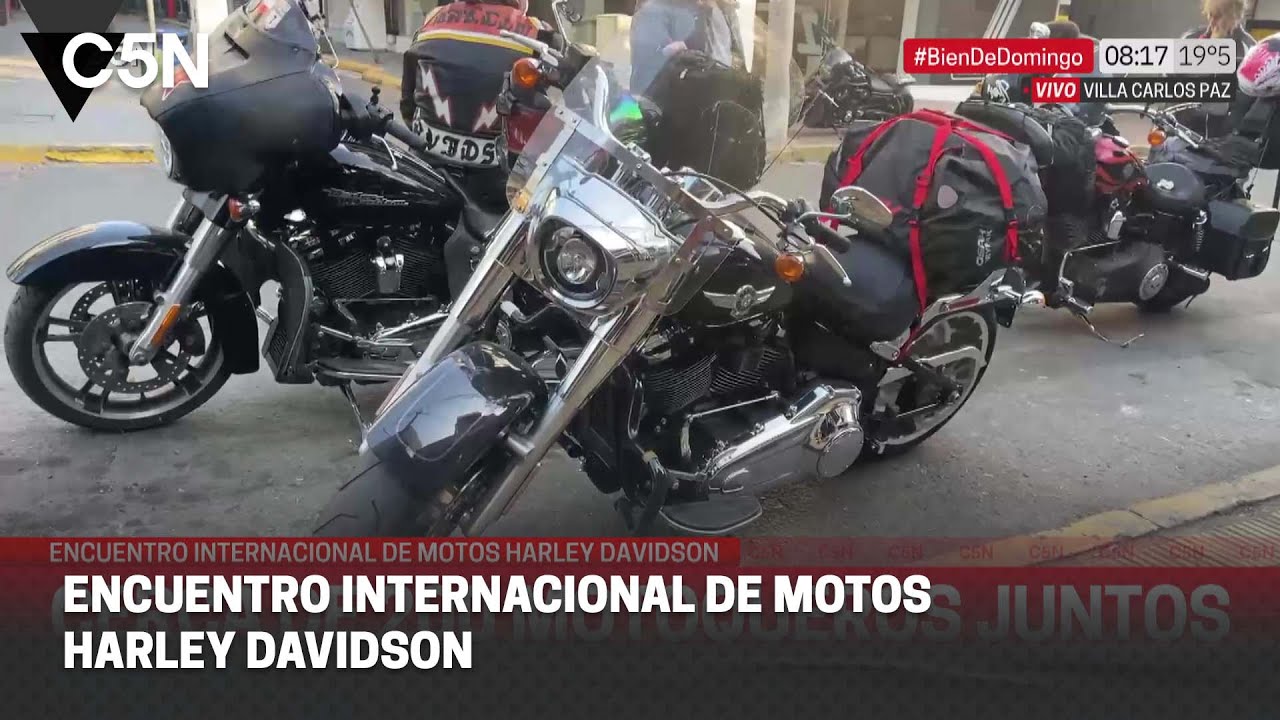 ENCUENTRO INTERNACIONAL de MOTOS HARLEY DAVIDSON - YouTube