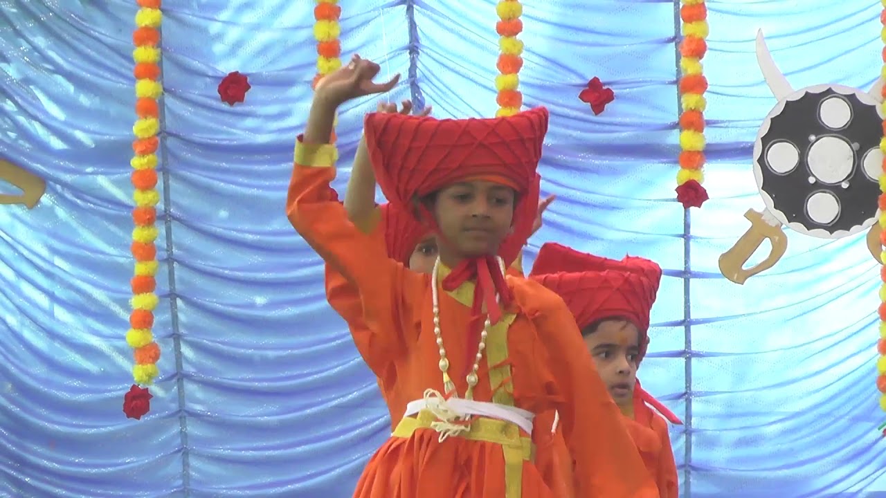Svvs school Sillod Gadring 2020 Malhari song 2nd Balak mandir - YouTube