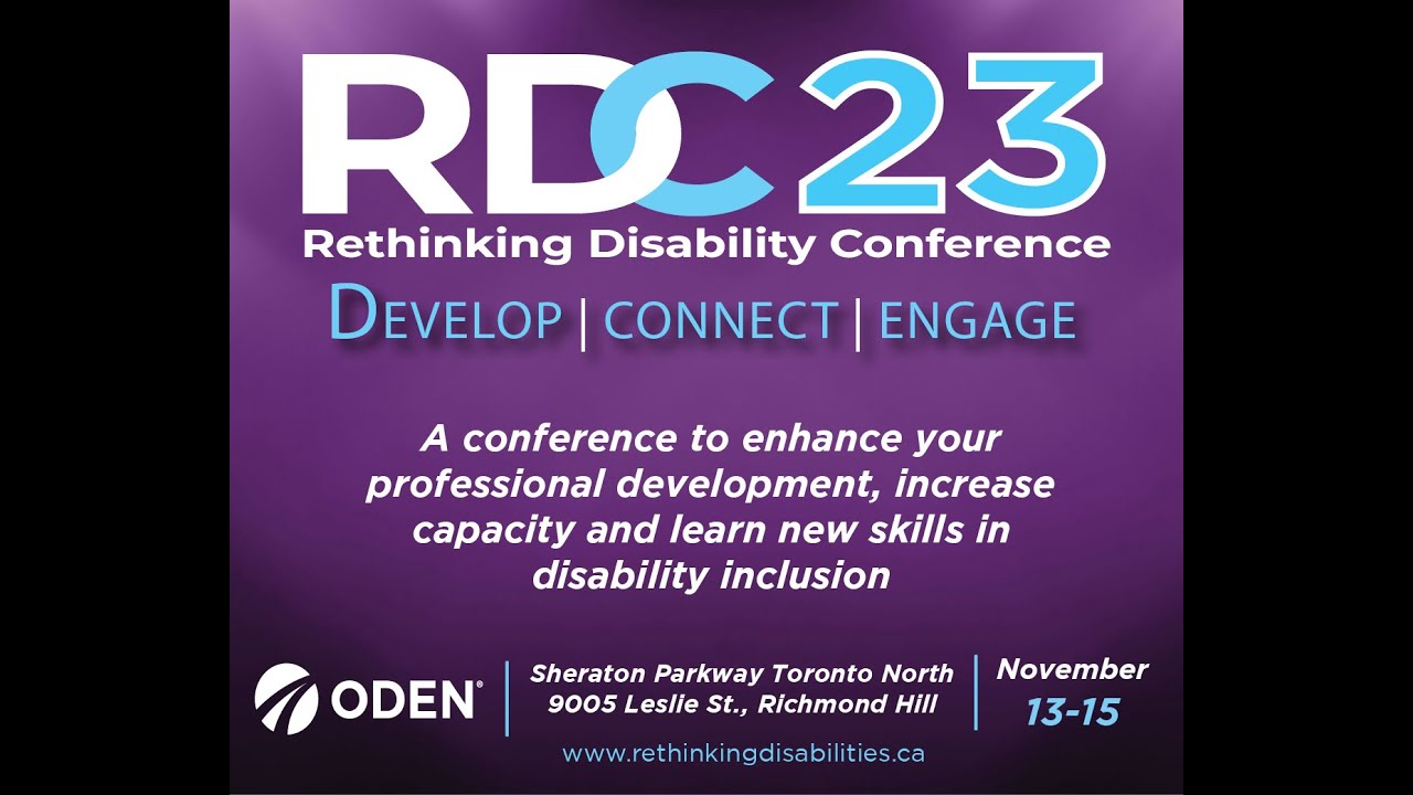 Rethinking Disability Conference 2023 promo video with ASL - YouTube