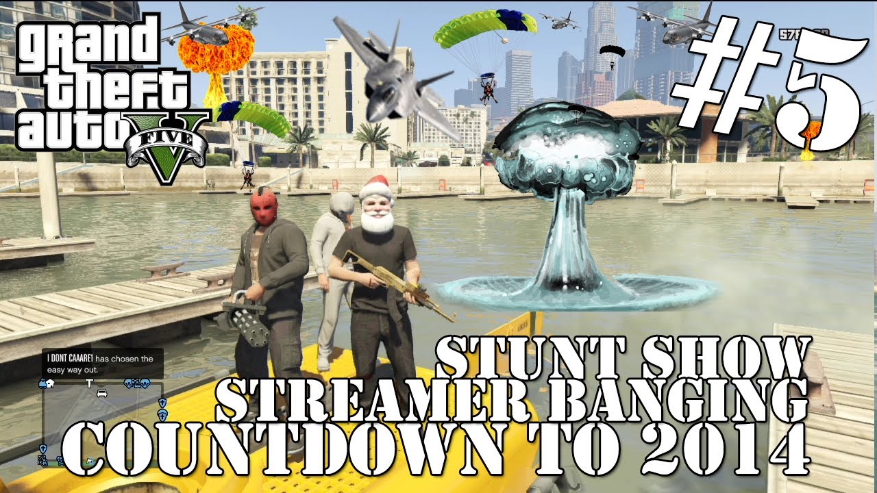 GTA 5 Online "GTA V Online Countdown to 2014 #5" Gameplay LIVESTREAM ...