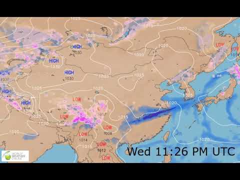 Eastern Asia Weather Forecast HD: 19 Jan 2020 [Updated at 1200 hours ...