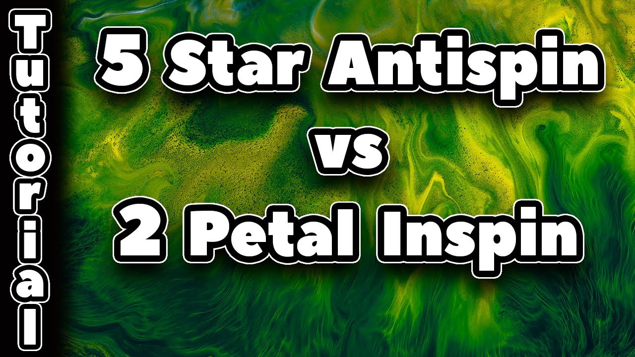Learn Poi: 5 Star Antispin vs 2 Petal Inspin - YouTube