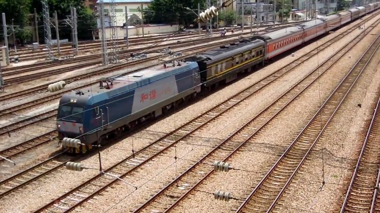 HXD3C+25G, China Railway中国铁路(K26深圳到南京, Shenzhen to Nanjing Train) - YouTube