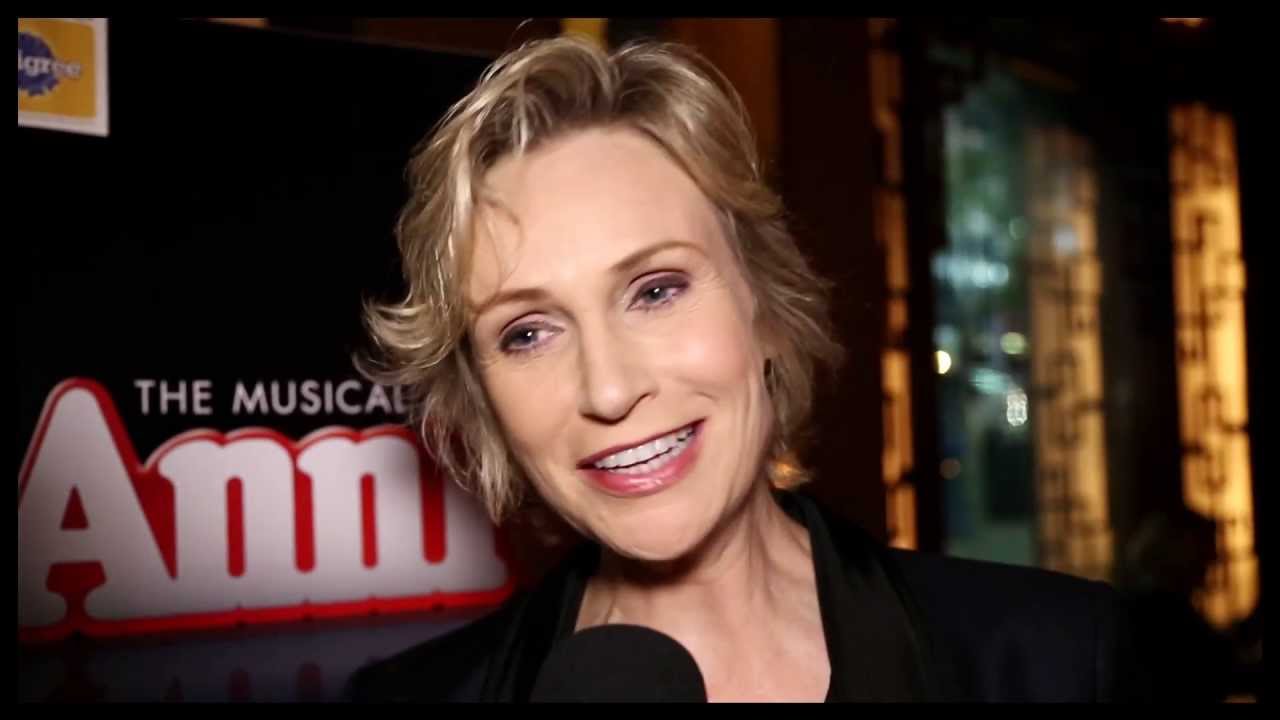 See "Annie"'s Jane Lynch Talk About Being 'Elated and Exhilarated' at ...