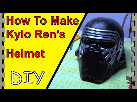 How to Make Kylo Ren's Helmet/Mask (Tutorial)