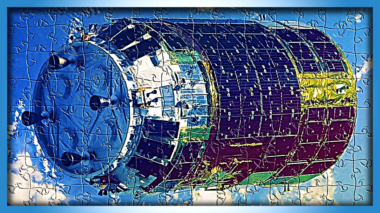 Space Satellite Jigsaw Puzzle ( 2 of 2 ) - Pixel Puzzles Ultimate: #02 ...