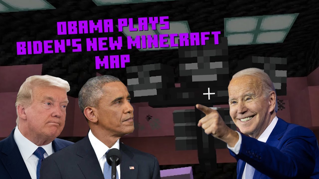 Obama Plays Biden's NEW Minecraft Map (Ep. 3) - YouTube