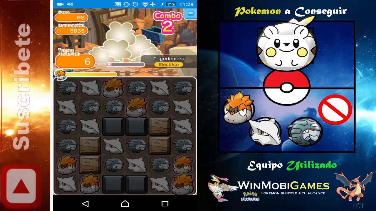 Pokemon Shuffle Mobile Safari Alola (Geodude,Graveler,Golem,Salandit ...