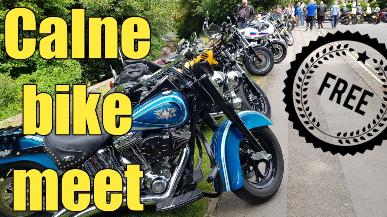Calne bike meet, The largest free motorcycle meet in Europe - YouTube