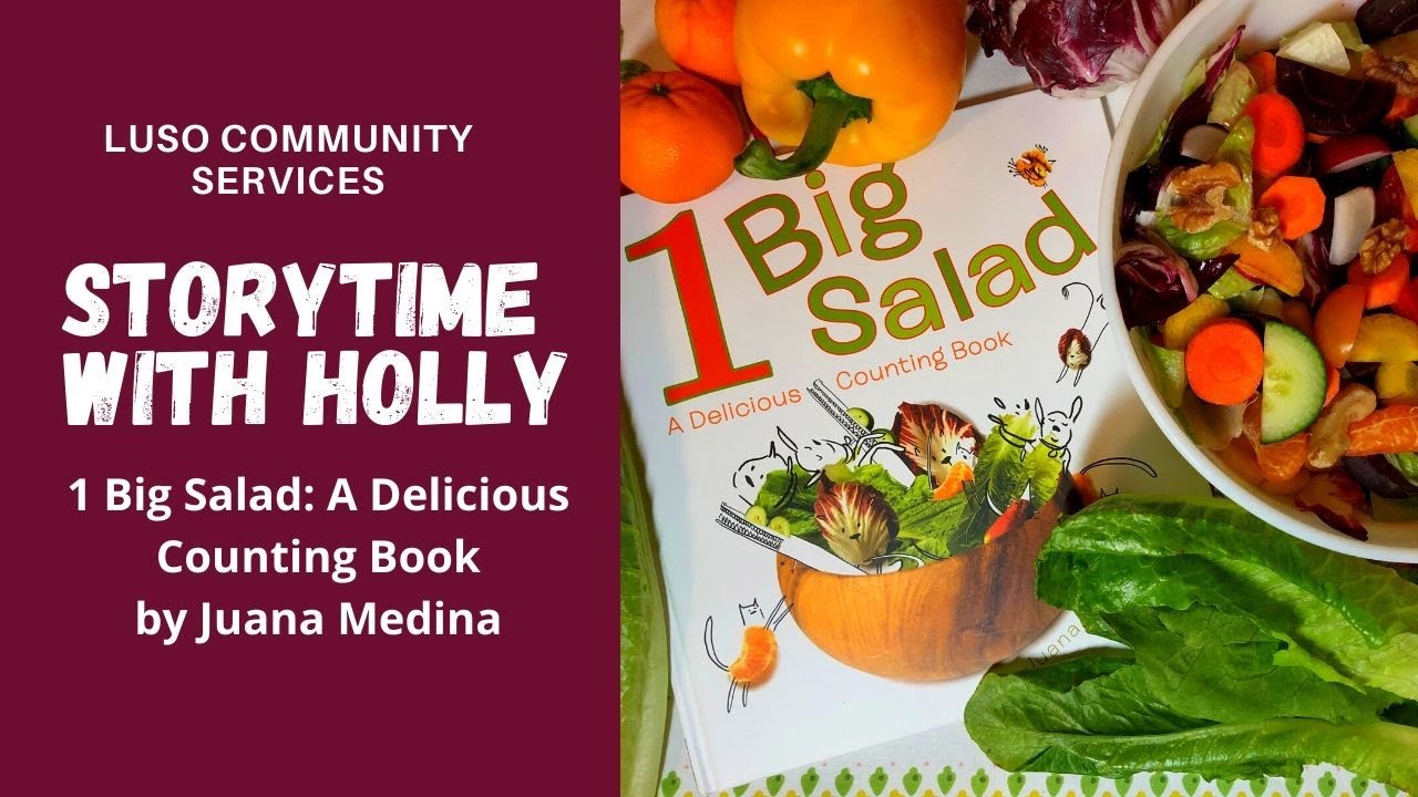 Storytime with Holly "1 Big Salad" Interactive Read Aloud - YouTube