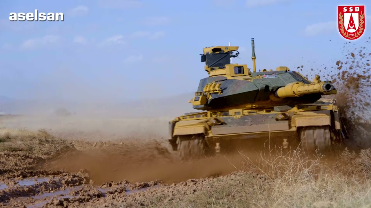 M60TM on the Move Firing Test- Aselsan VOLKAN-M Fire Control System ...