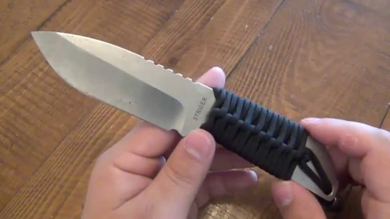 Knife Review : Strider MFS (Afordable Strider) - YouTube