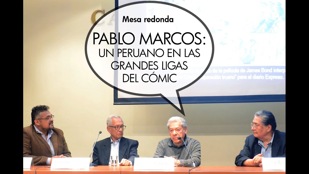 Pablo Marcos: Un peruano en las grandes ligas del cómic - YouTube