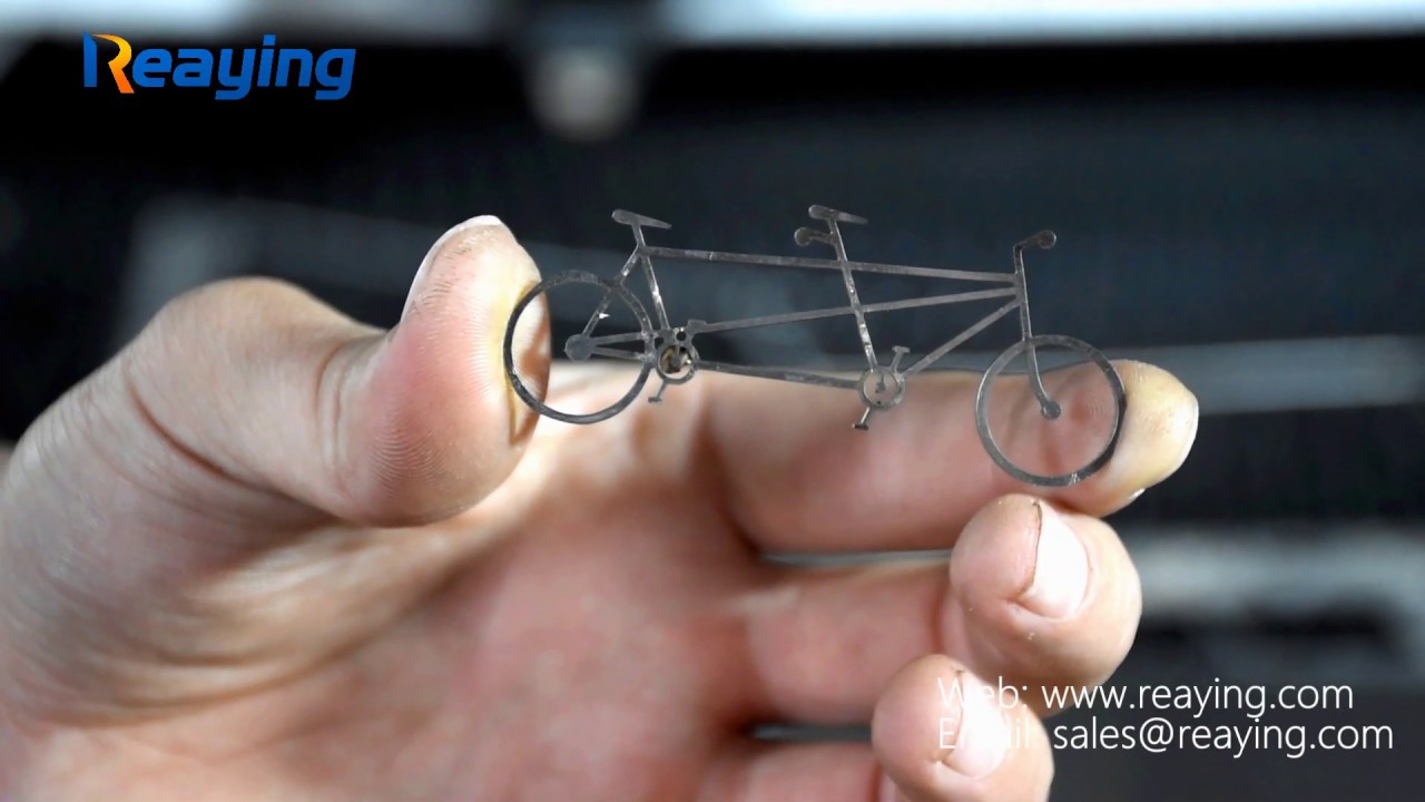 Reaying DIY stainless steel crafts precision cutting - YouTube