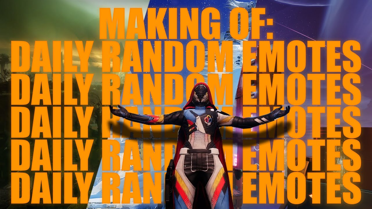 Making of: Daily Random Emotes - YouTube