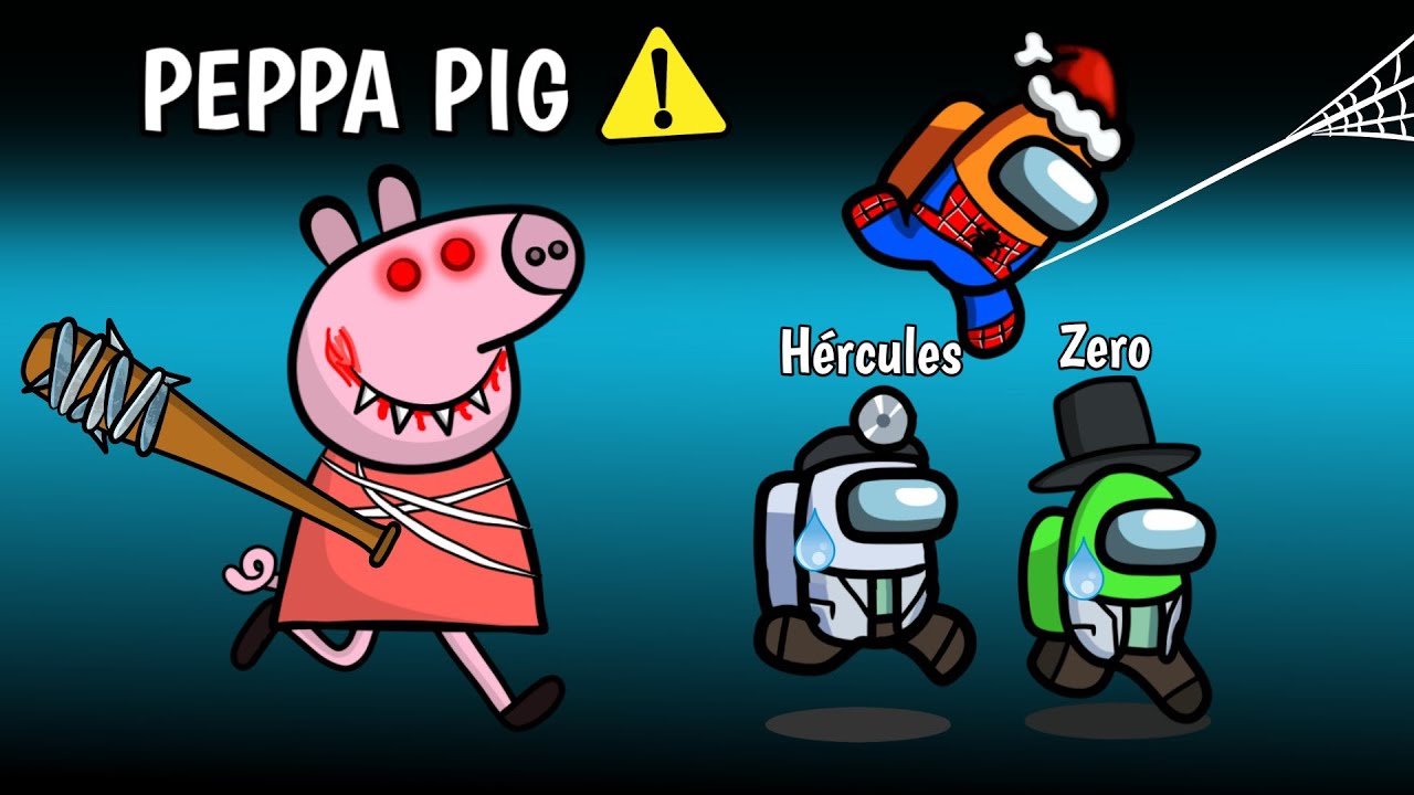 PEPPA PIG en AMONG US 😱 | Javs R7 - YouTube