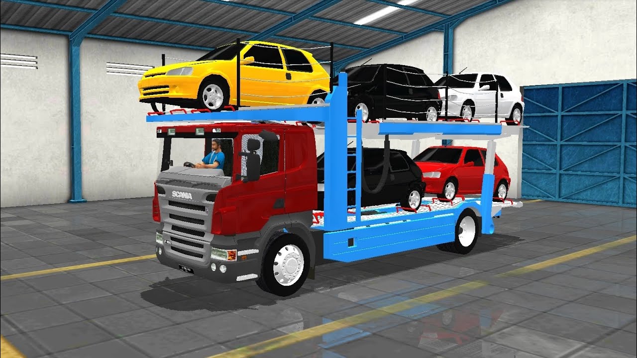 MOD BUSSID Truck Scania P420 Car Transporter CVT MAH.Bussidmood, sheryO ...