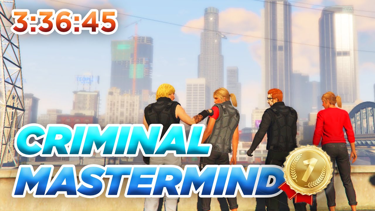 [Ex-WR] Criminal Mastermind Speedrun [3:36:45] (Original Heists) - GTA ...