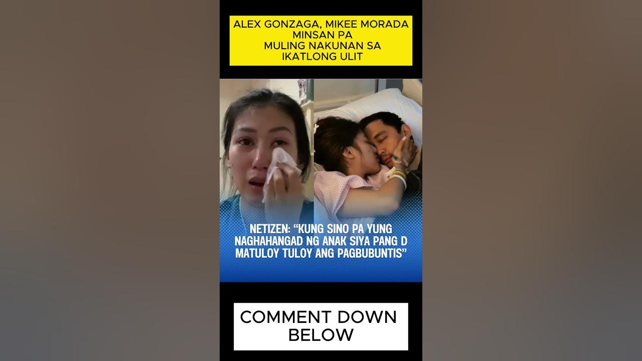 ALEX GONZAGA, MIKEE MORADA MINSAN PA MULING NAKUNAN SA IKATLONG ULIT #viralvideo - YouTube
