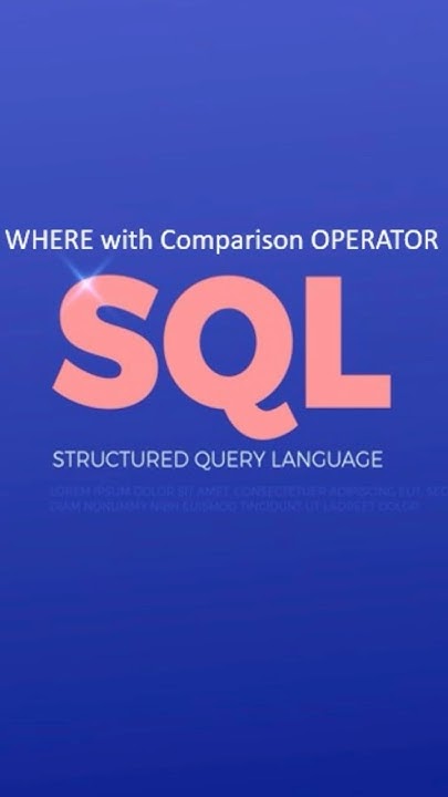 Use WHERE Clause in SQL #sql #sqlforbeginners #sqltraining #sqlserver #dataanalytics #sqltips ...