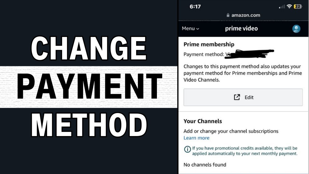 How To Change Payment Method On Amazon Prime Video (2024) | Amazon Prime Tutorial (Step By Step ...