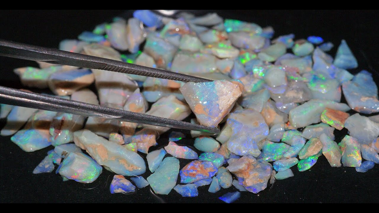 50.00cts Lightning Ridge Rough Mulga Opal Chips Parcel (LRGC20 ...
