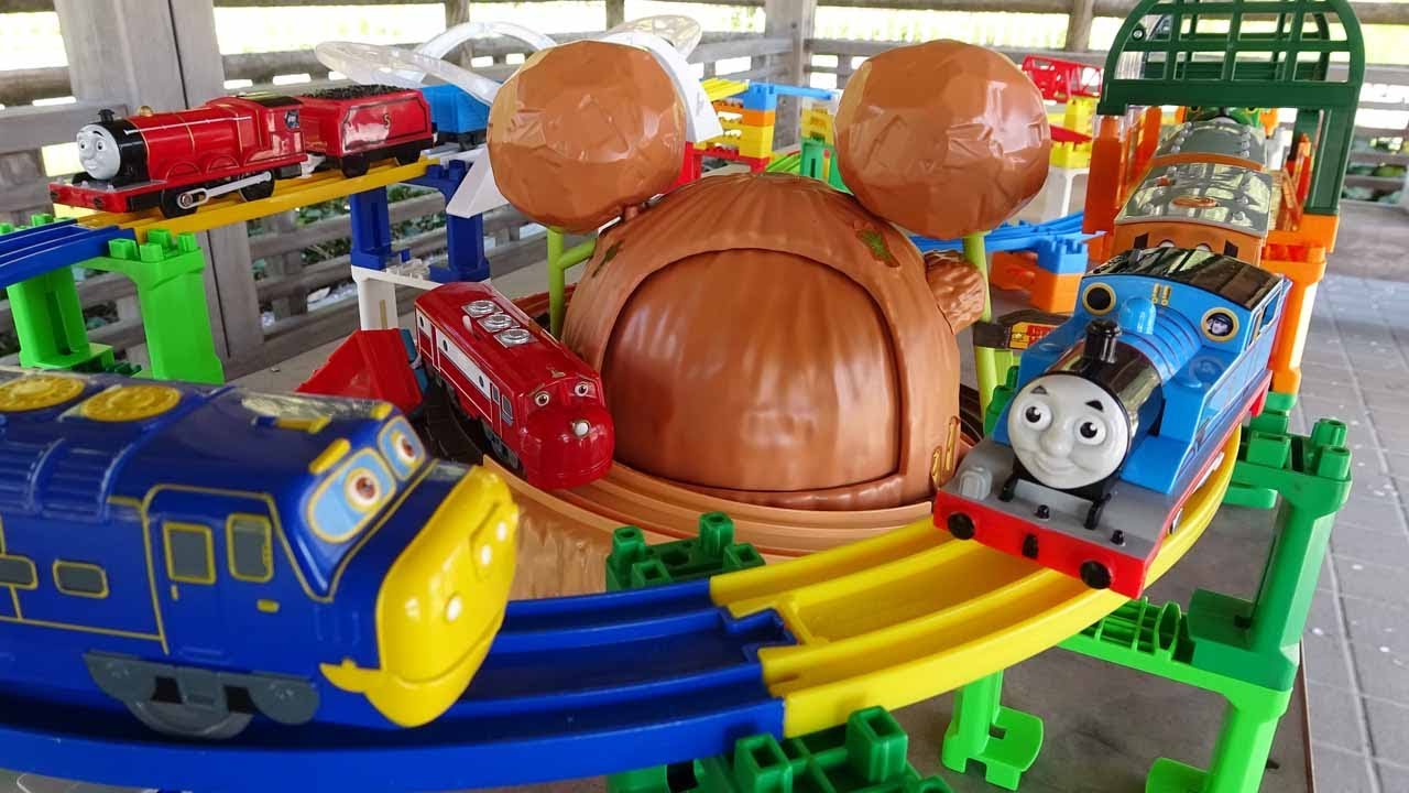 Thomas the Tank Engine & Chuggington ☆ Disney Mountain and Plarail ...