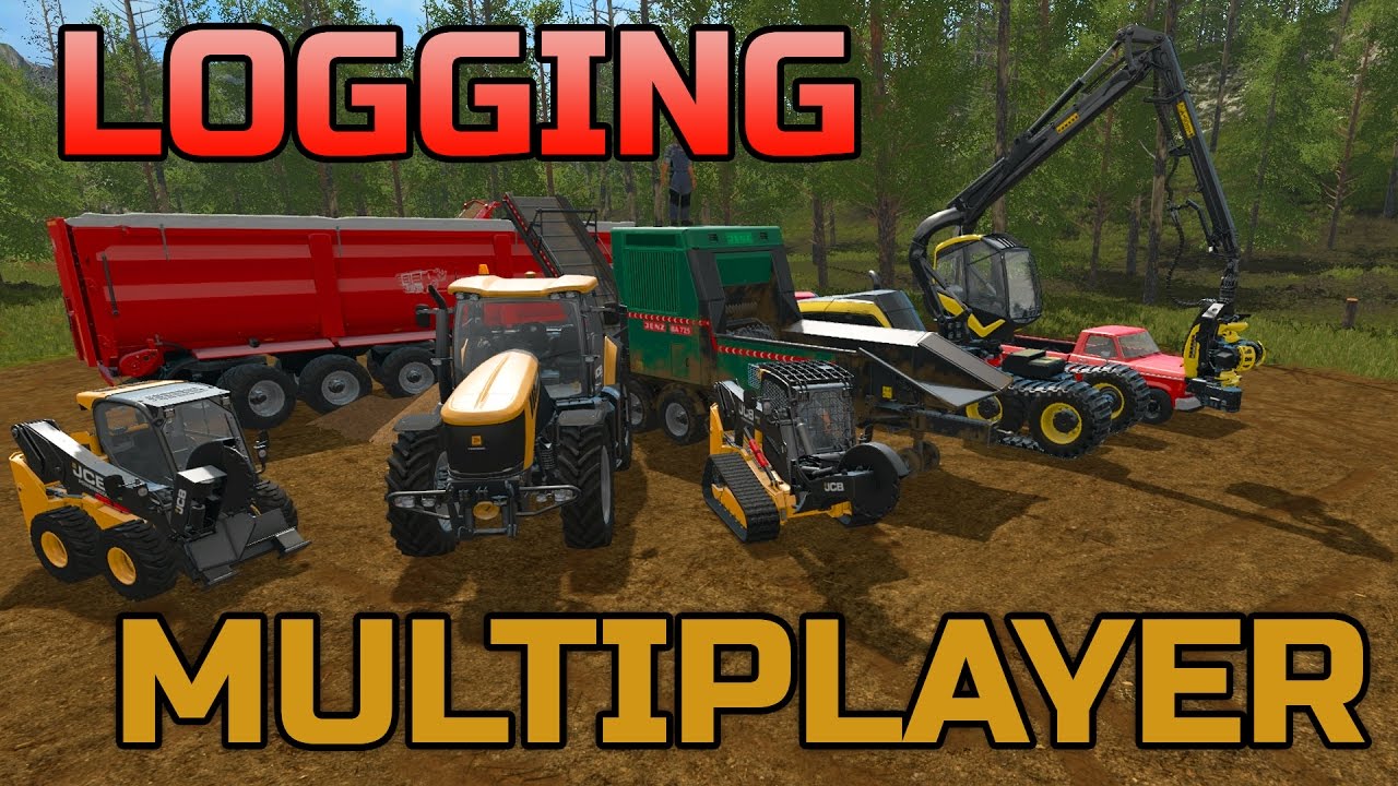FARMING SIMULATOR 2017 | LOGGING MULTIPLAYER | PACIFIC INLET MAP - YouTube