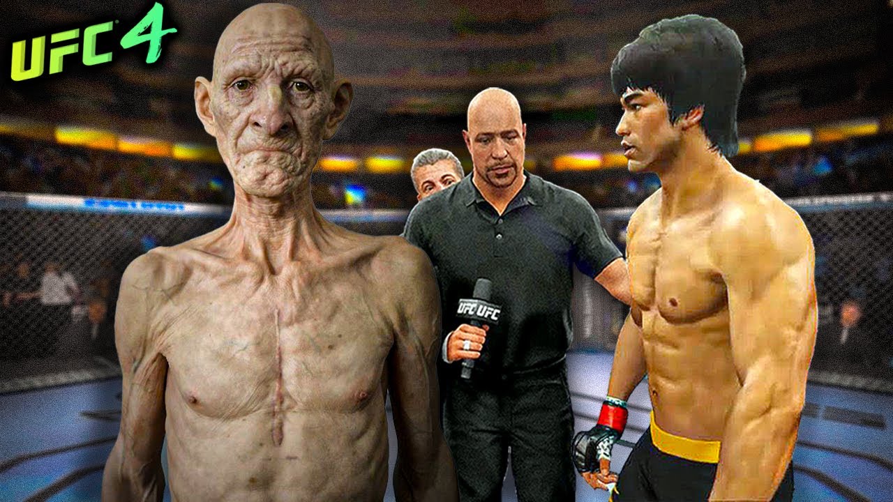 Bruce Lee vs. Tuberculum Titan (EA sports UFC 4) - YouTube