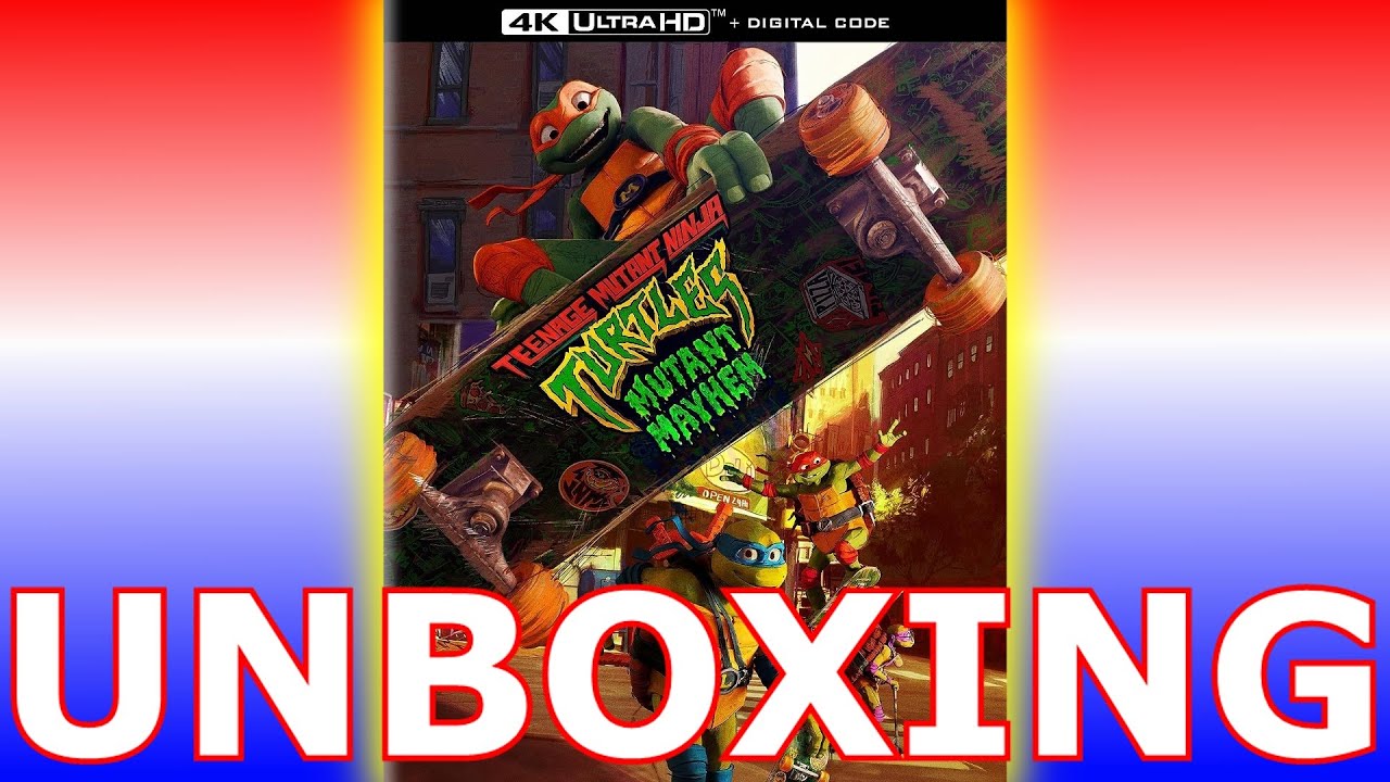 Teenage Mutant Ninja Turtles: Mutant Mayhem 4K Unboxing - YouTube