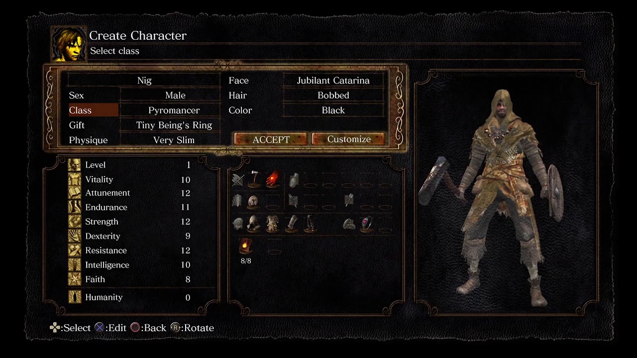 DS1 First ever playthrough - YouTube