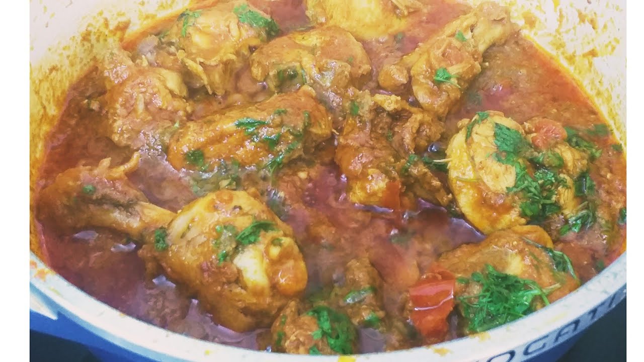 Chicken Nawabi Masala | Murg Nawabi | No Cream & Nuts | Basic ...