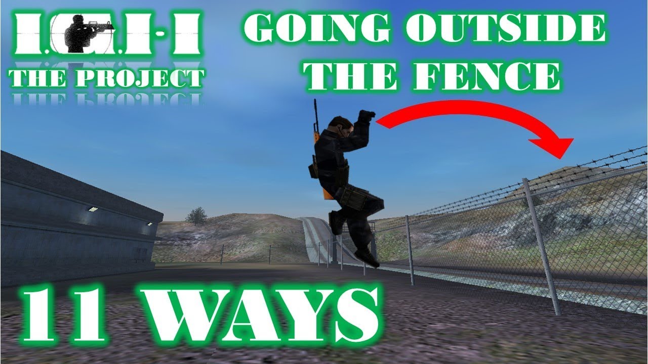 PROJECT IGI LEVEL-1 | 11 WAYS TO GO OUTSIDE THE FENCE | TIPS AND TRICKS ...
