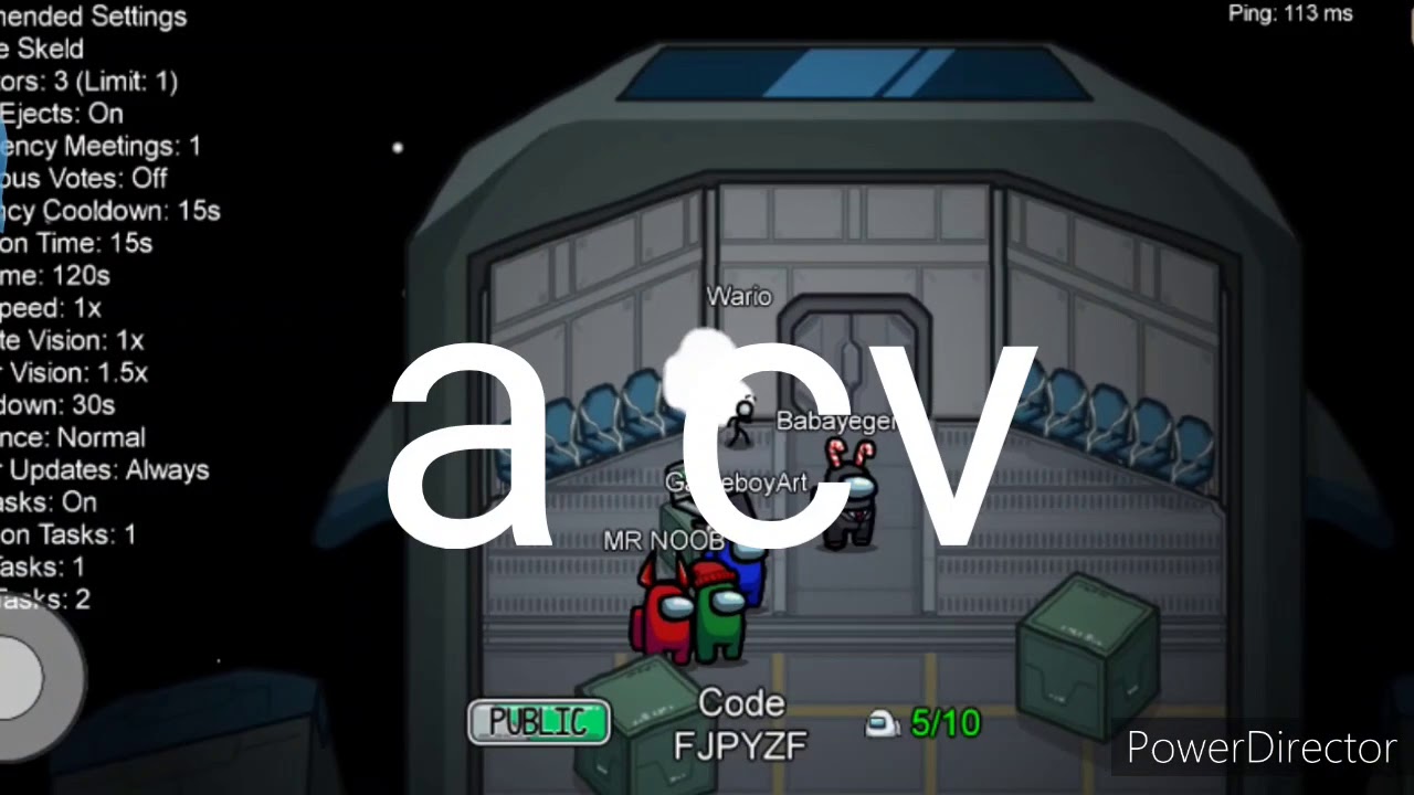 among us mod menu happy mod - YouTube