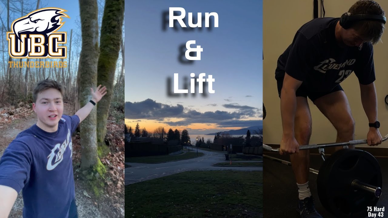 Easy Run and Back Workout - Vlog 44/75 - YouTube