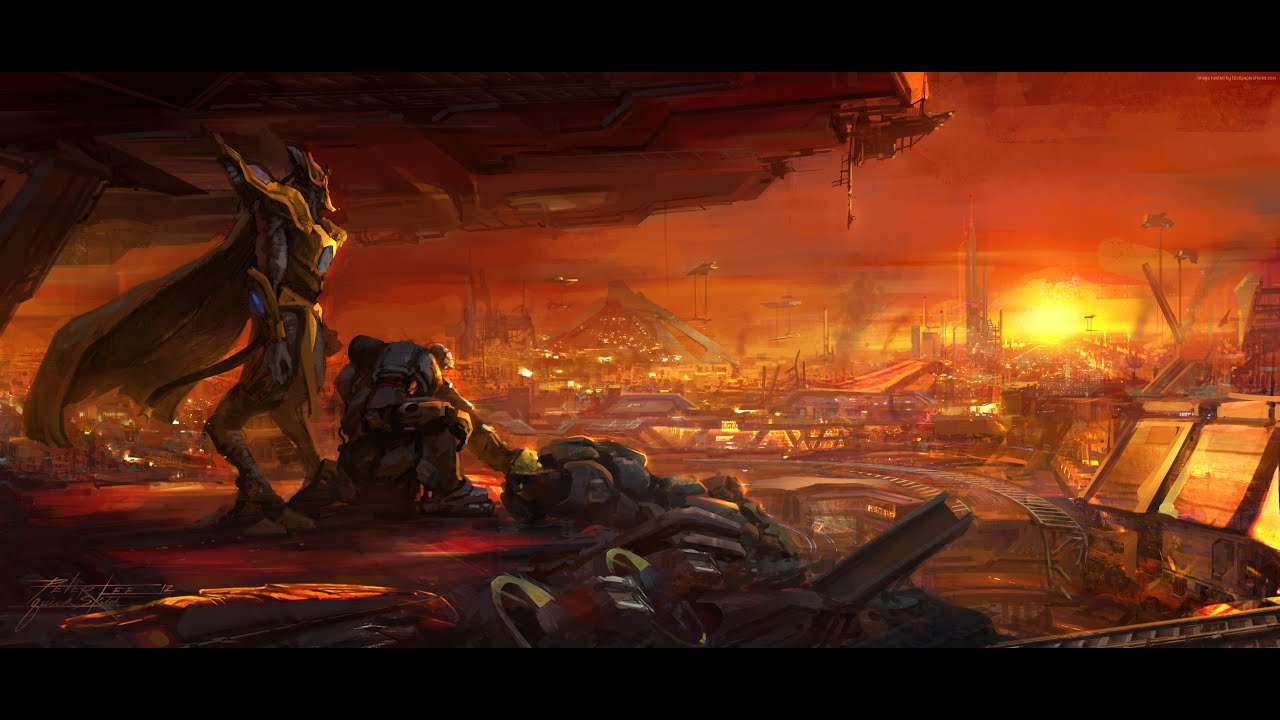 Starcrat 2: Legacy of the Void \ Brothers in Arms \ Korhal - YouTube