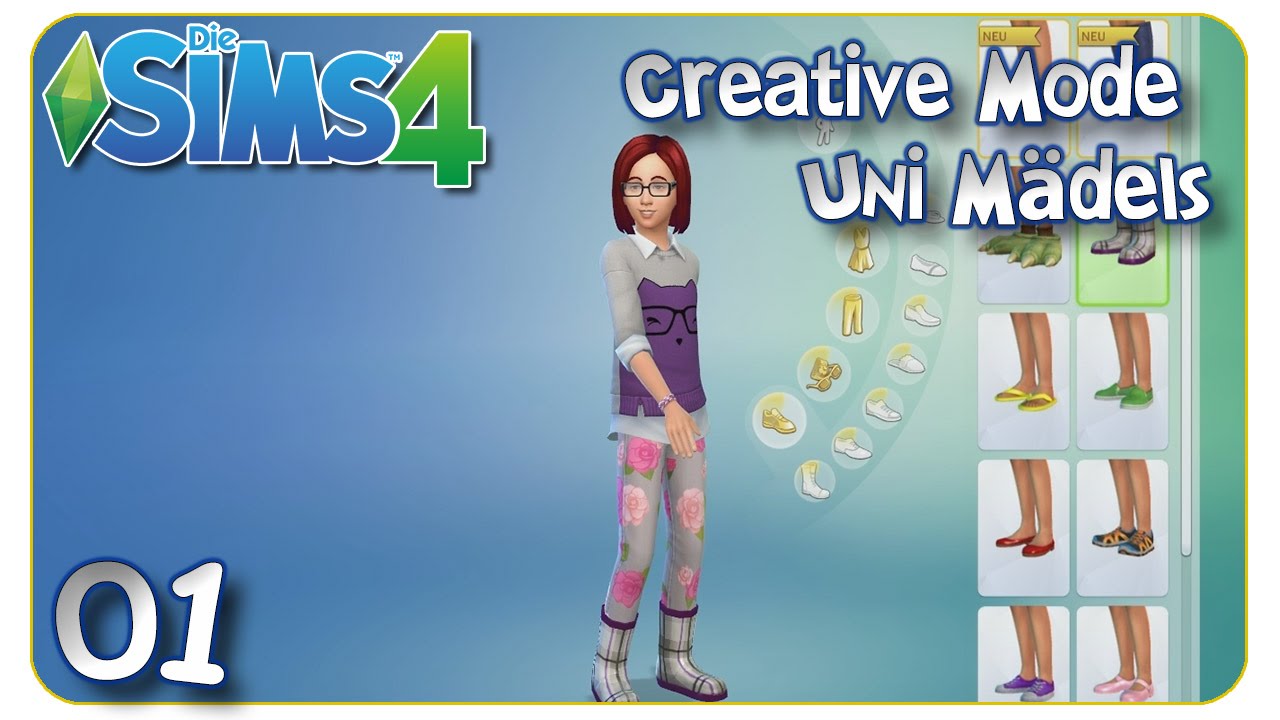 Die Sims 4 - Creative Mode: Uni Mädels Umstyling #01 Alinas Verwandlung ...