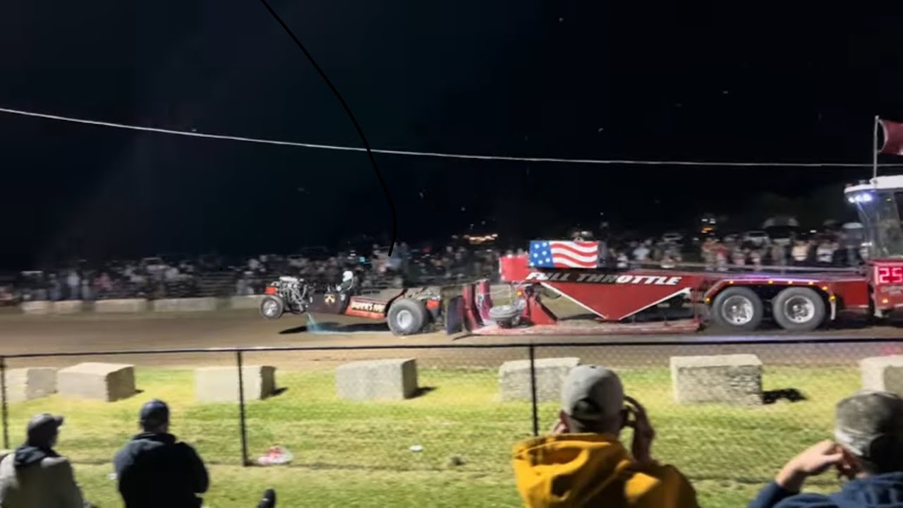 INSANE Custom made Sled pulling rig - YouTube