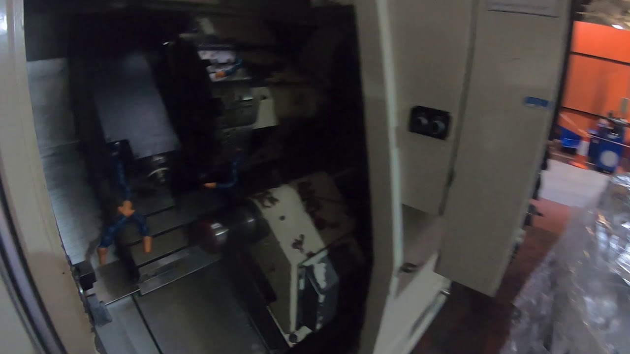 Takisawa TPS CNC lathe - YouTube